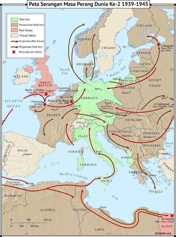 Perang Dunia 2 Medan Pertempuran Dan Akhir Perang 1939 1945